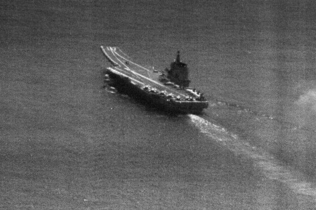 West Philippine Sea: Chinese aircraft carrier spotted off Luzon