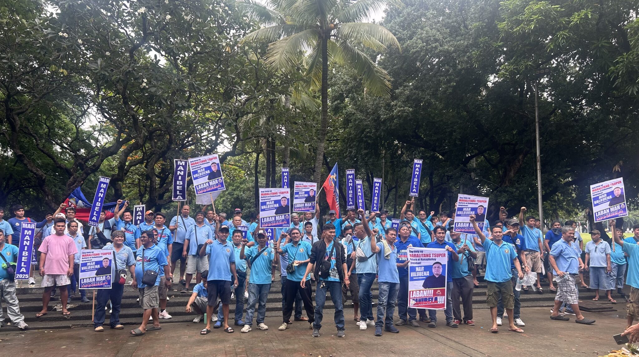 Jeepney drivers halt operations to back Manibela chair’s Senate bid