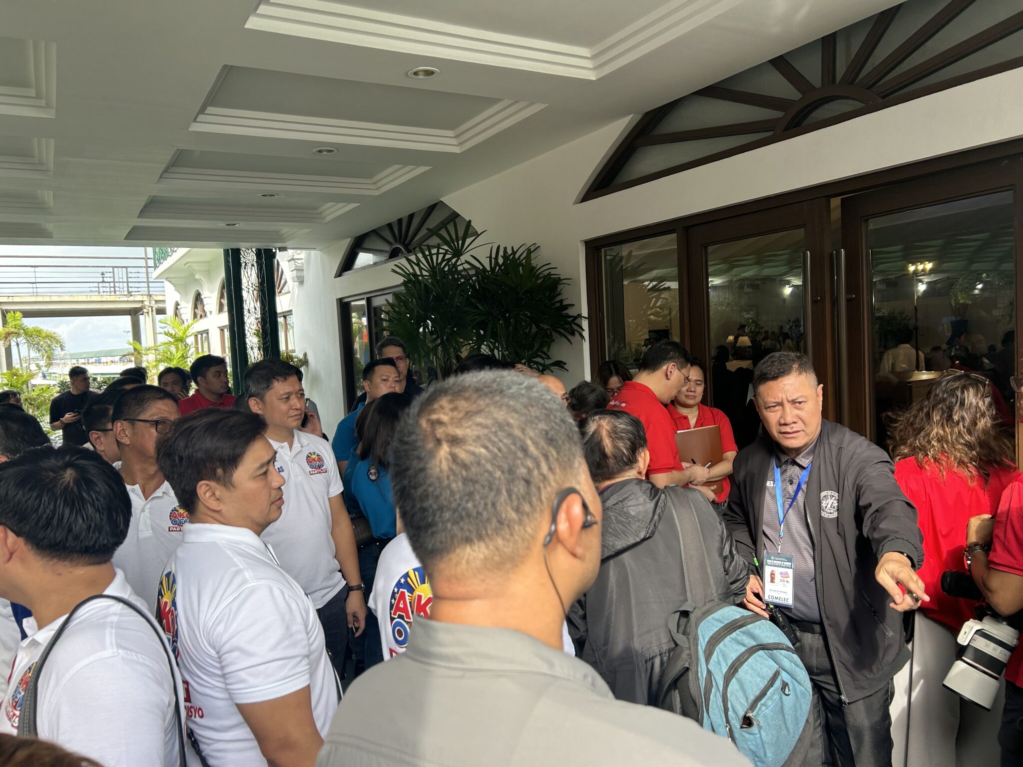 LOOK: COC filing for 2025 elections begins at Manila Hotel