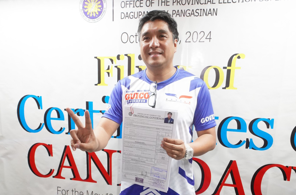 Incumbent Pangasinan gov files for reelection | INQUIRER.net