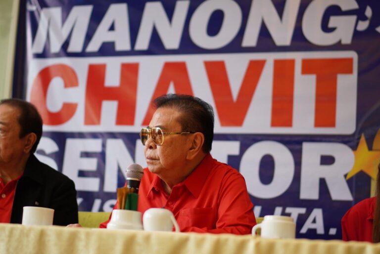Senatorial candidate Chavit Singson wants PH transport modernized with e-jeepneys | INQUIRER.net