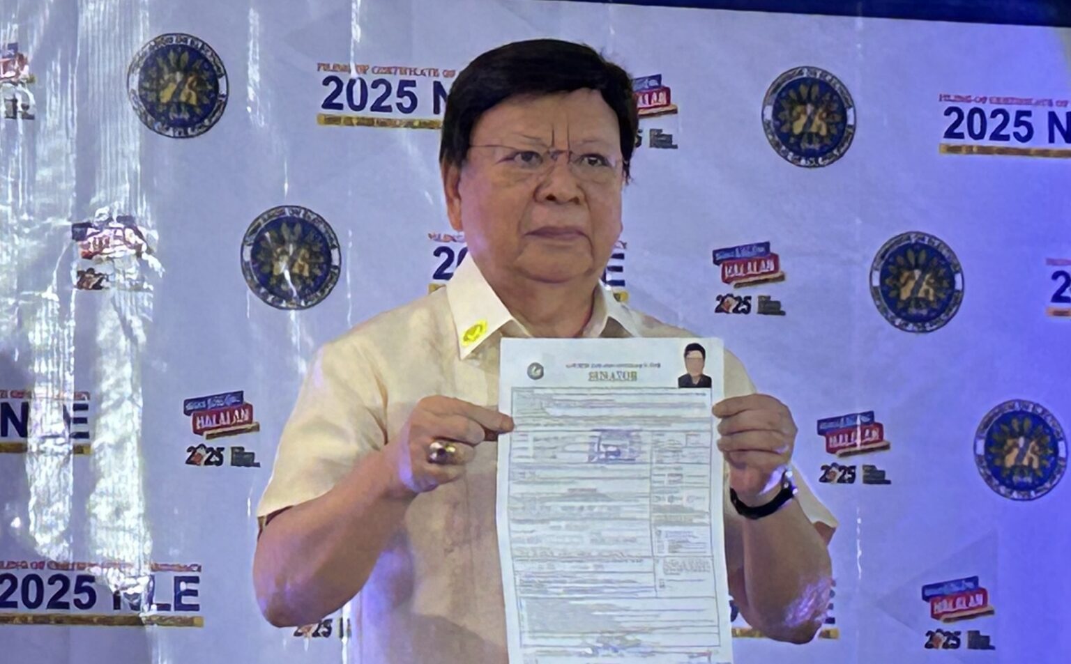 Rodante Marcoleta formalizes Senate bid | INQUIRER.net