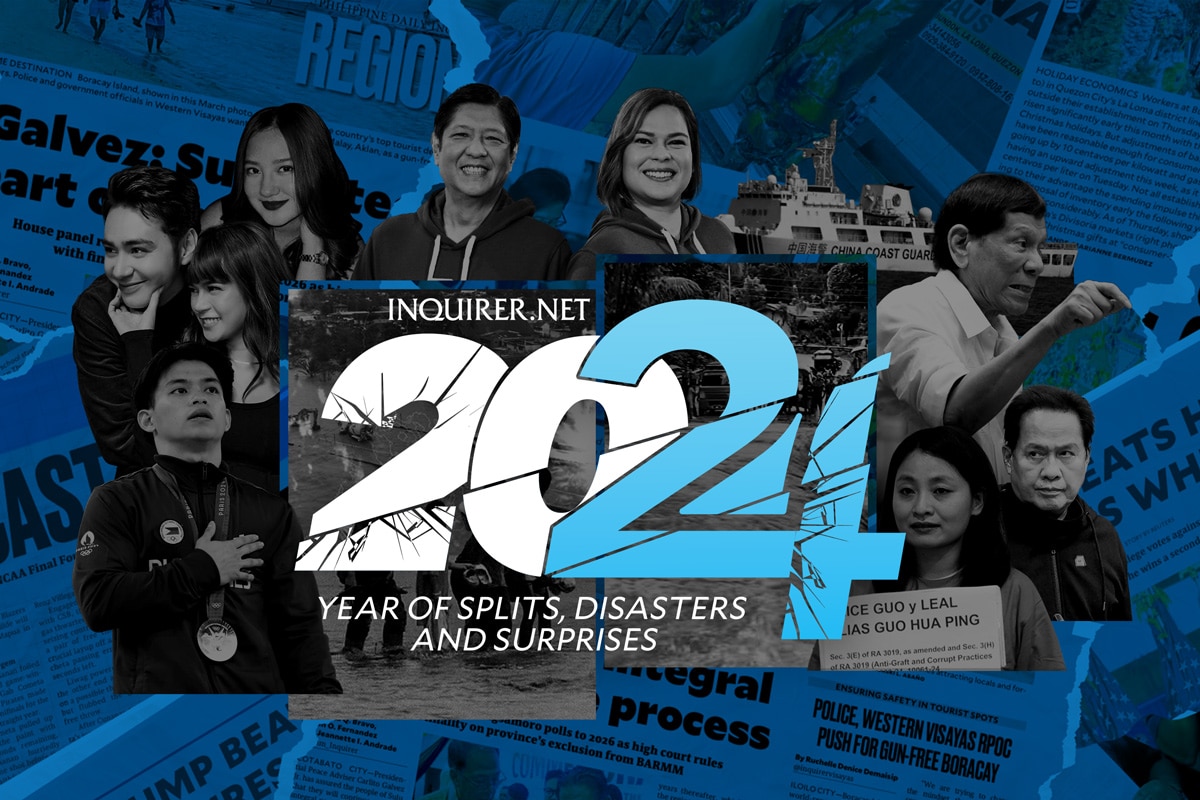 2024: Year of splits, disasters and surprises