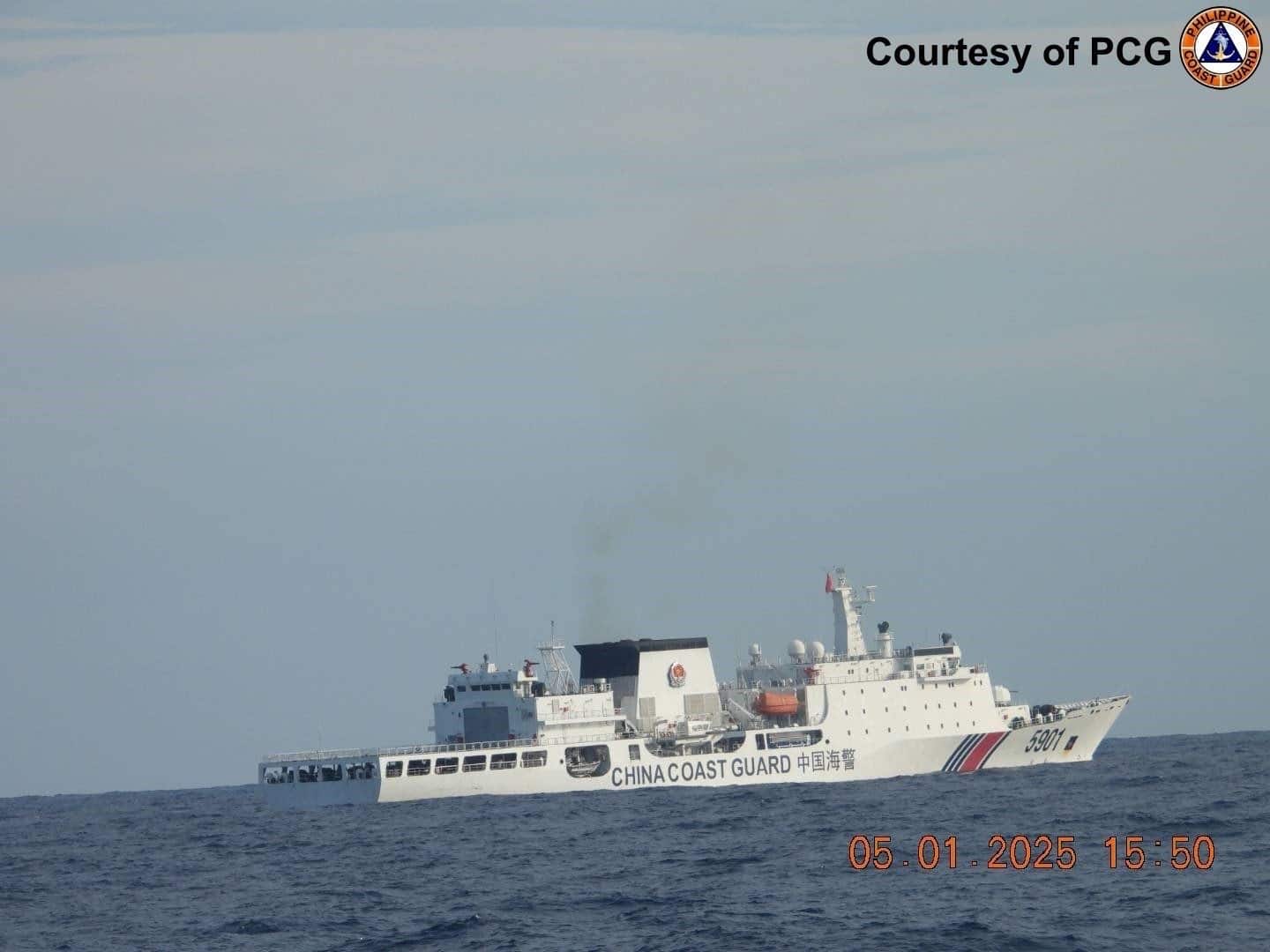 PCG continues to monitor China’s monster ship detected near Luzon ...