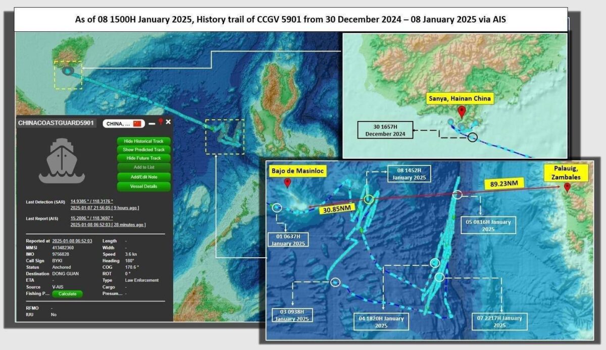 PCG: China ‘monster ship’ leaves Zambales, but new vessel heads to spot ...