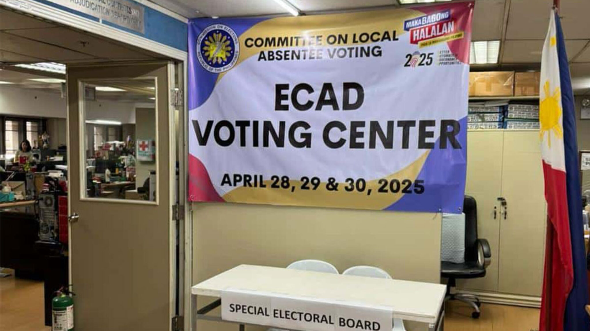 PNP: Over 12,800 cops have cast ballots in local absentee voting