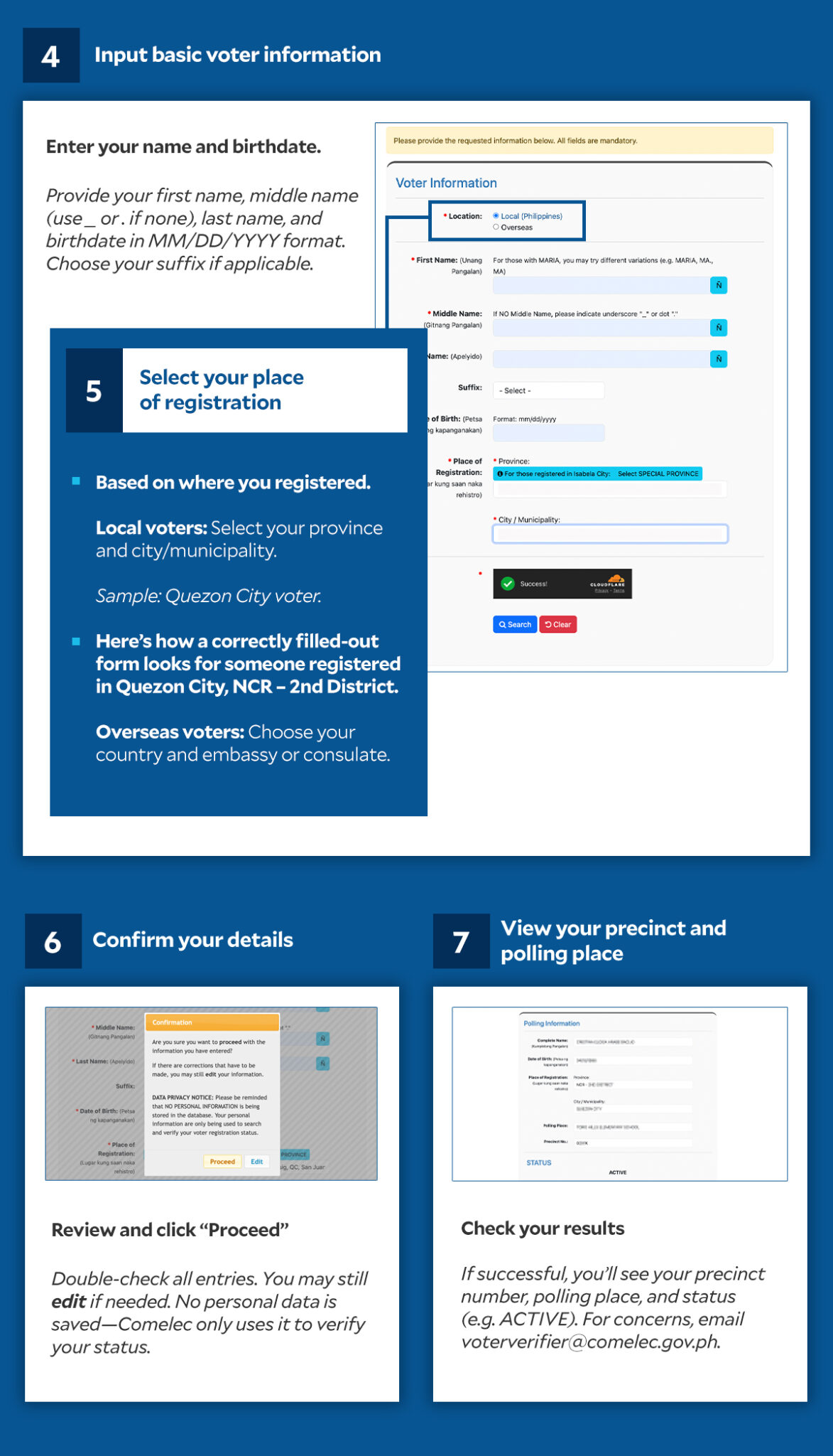 Step-by-step guide to check your voter precinct for 2025 polls