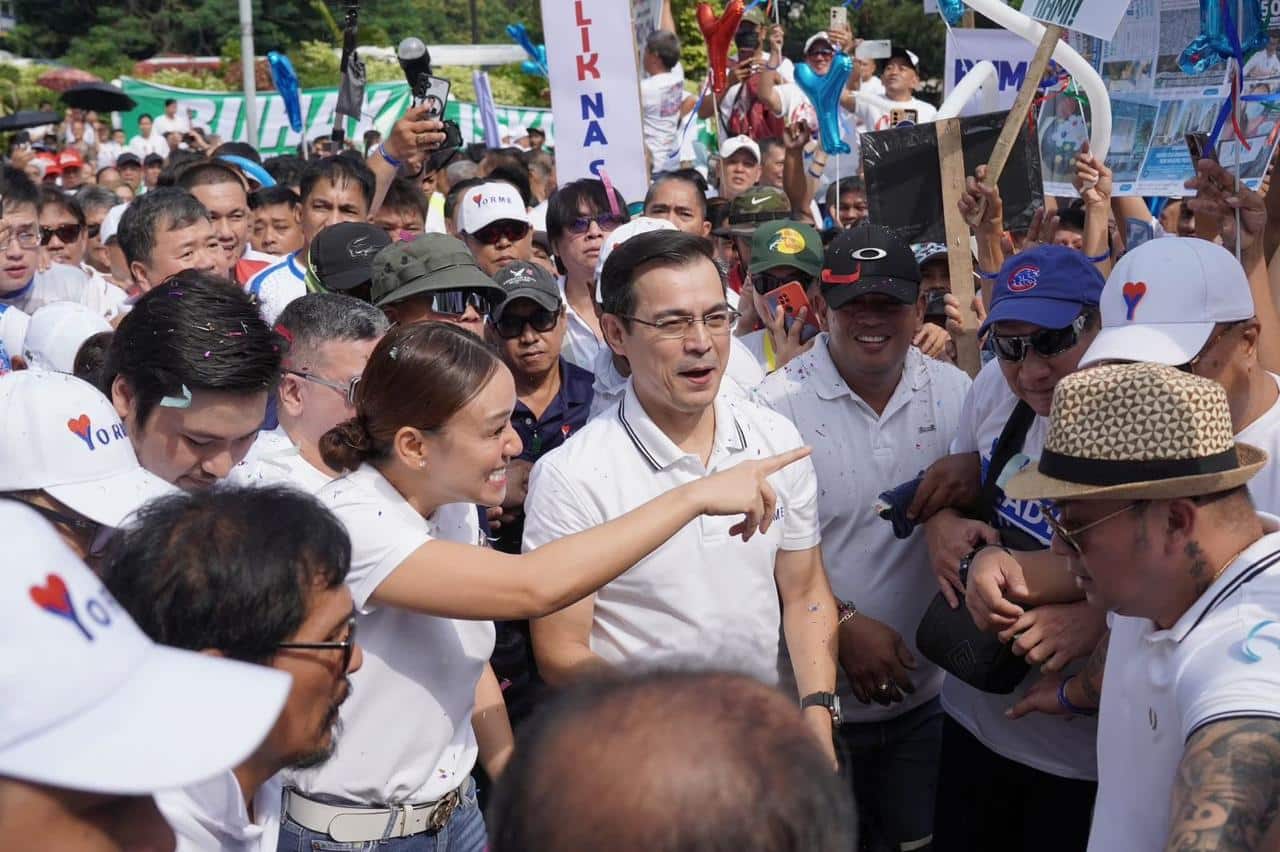 Lito Atienza endorses Isko Moreno at Manila proclamation rally ...