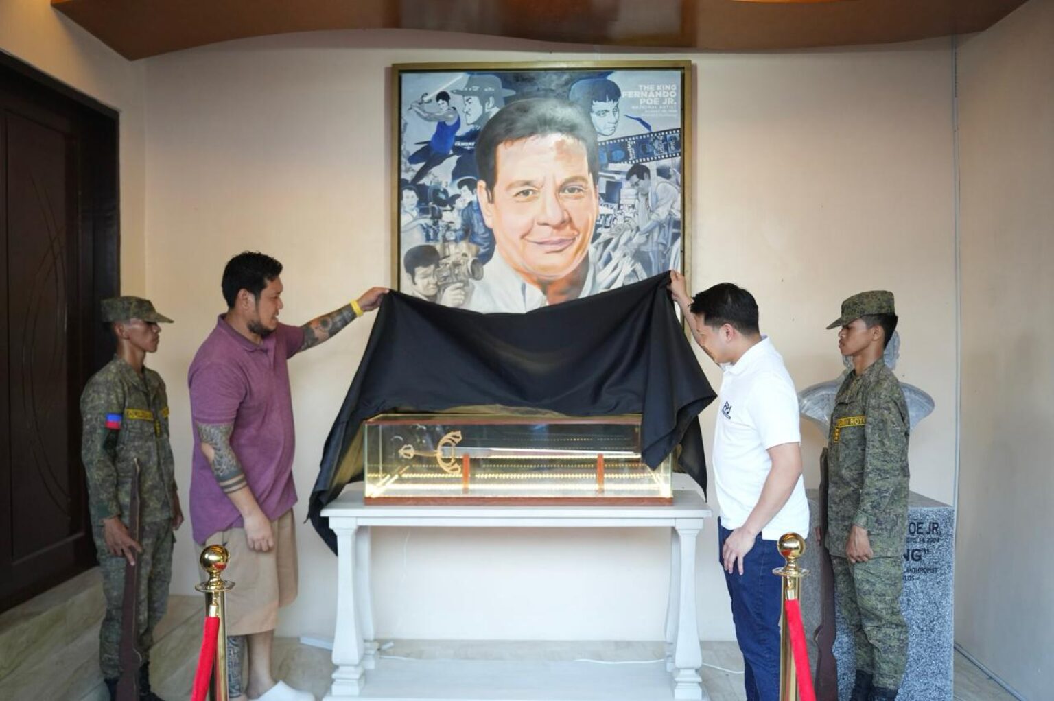 FPJ Panday Bayanihan’s Brian Poe Unveils the Iconic Panday Sword in San ...