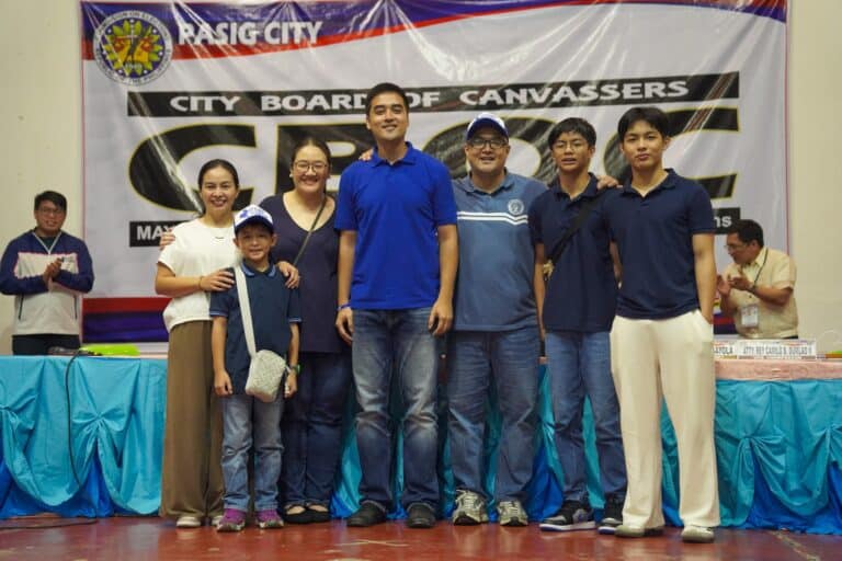 Pasig City Mayor Vico Sotto, partymates proclaimed winners