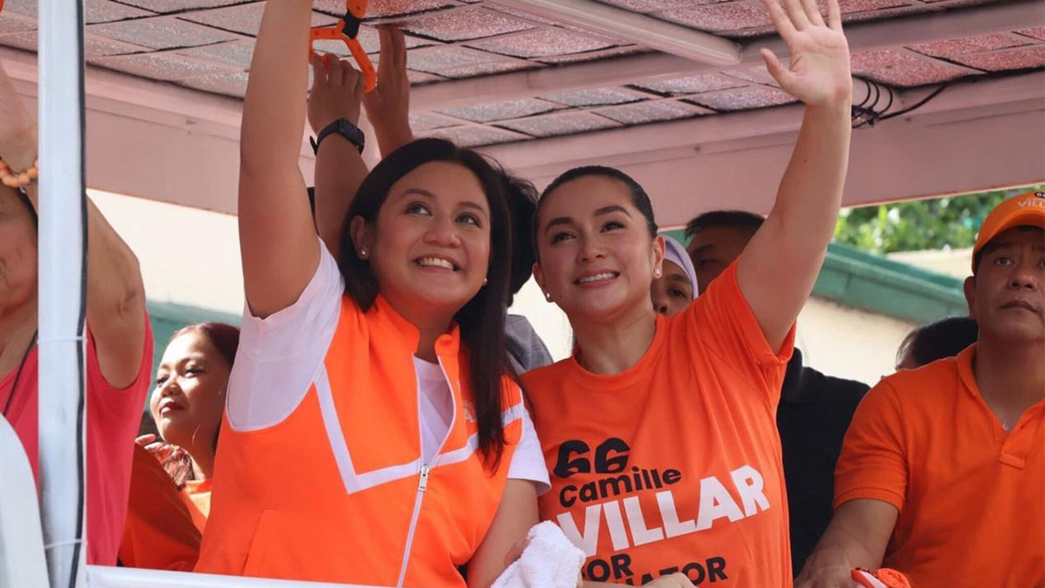 Villar family rallies support in Las Piñas motorcade | INQUIRER.net