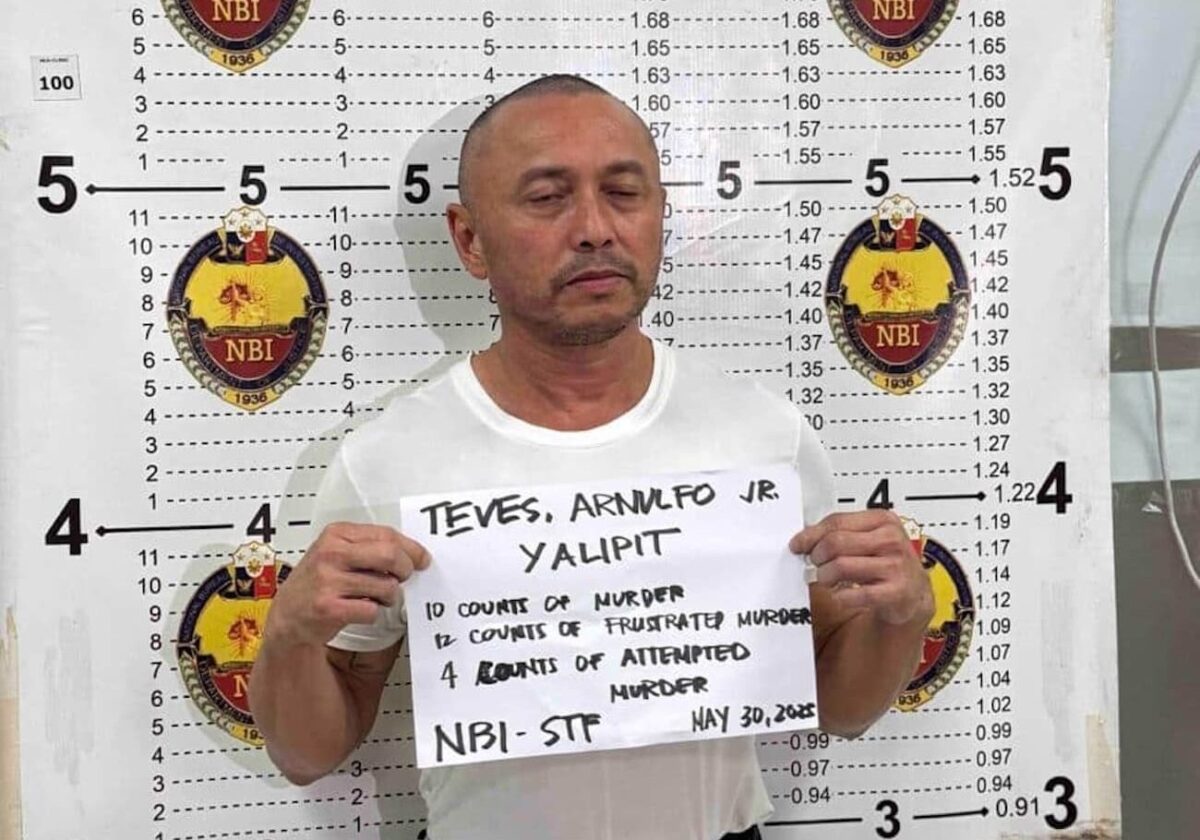 Teves under NBI custody to face Degamo slay charges