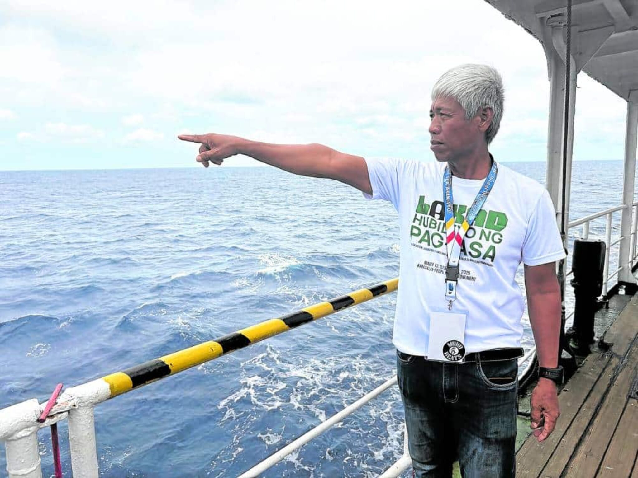 RM awardee on board: Sea row pains ‘Ka Dodoy’