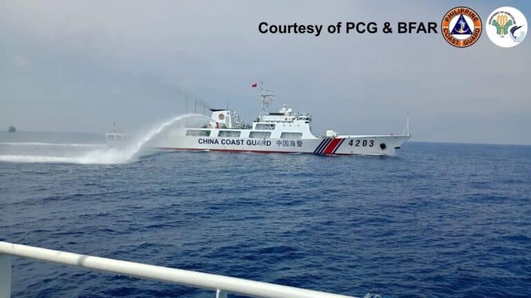 China Coast Guard ships back in Scarborough after bad weather