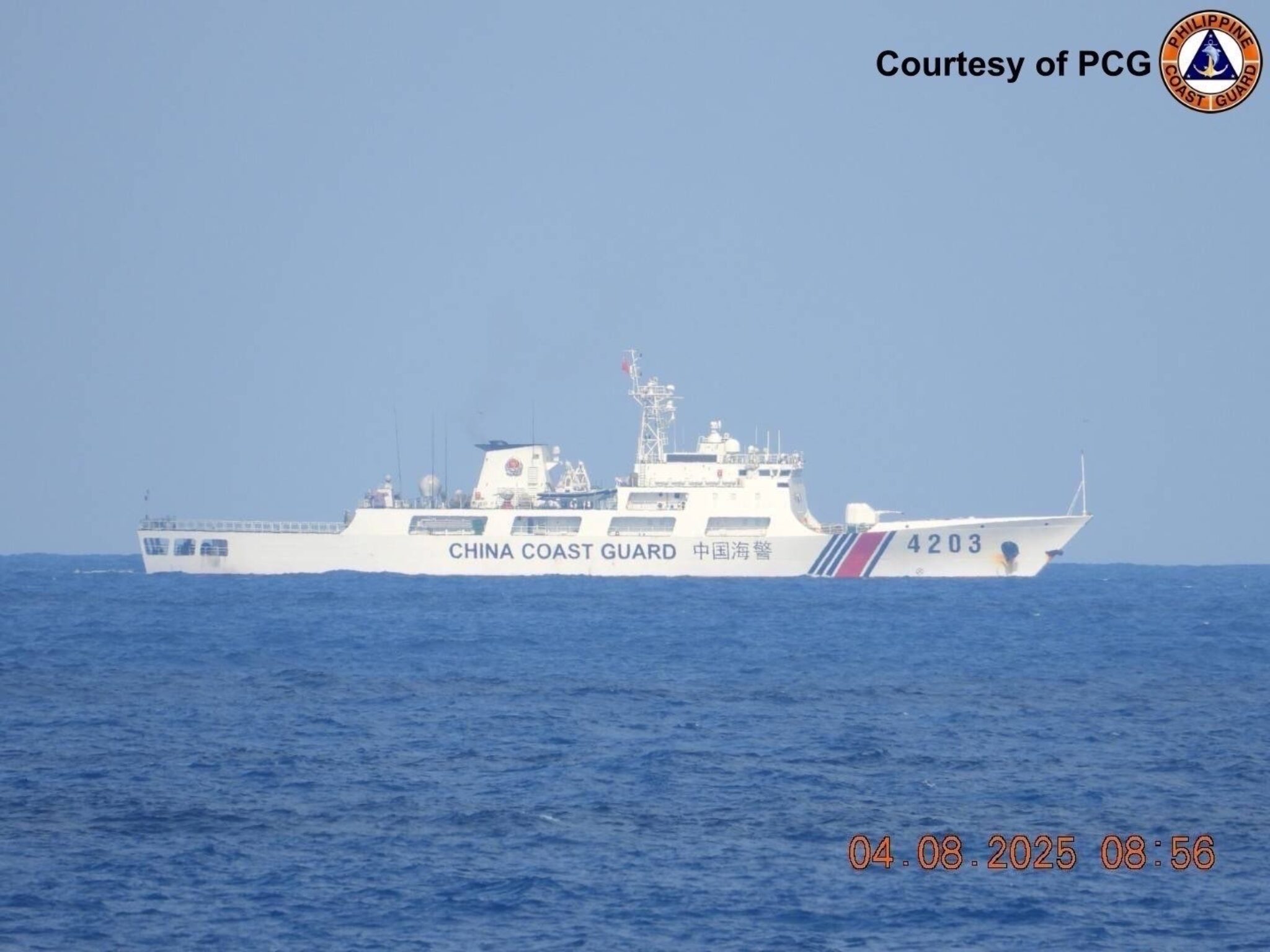 PCG challenges presence of ‘highly militarized’ CCG ship off Pangasinan ...