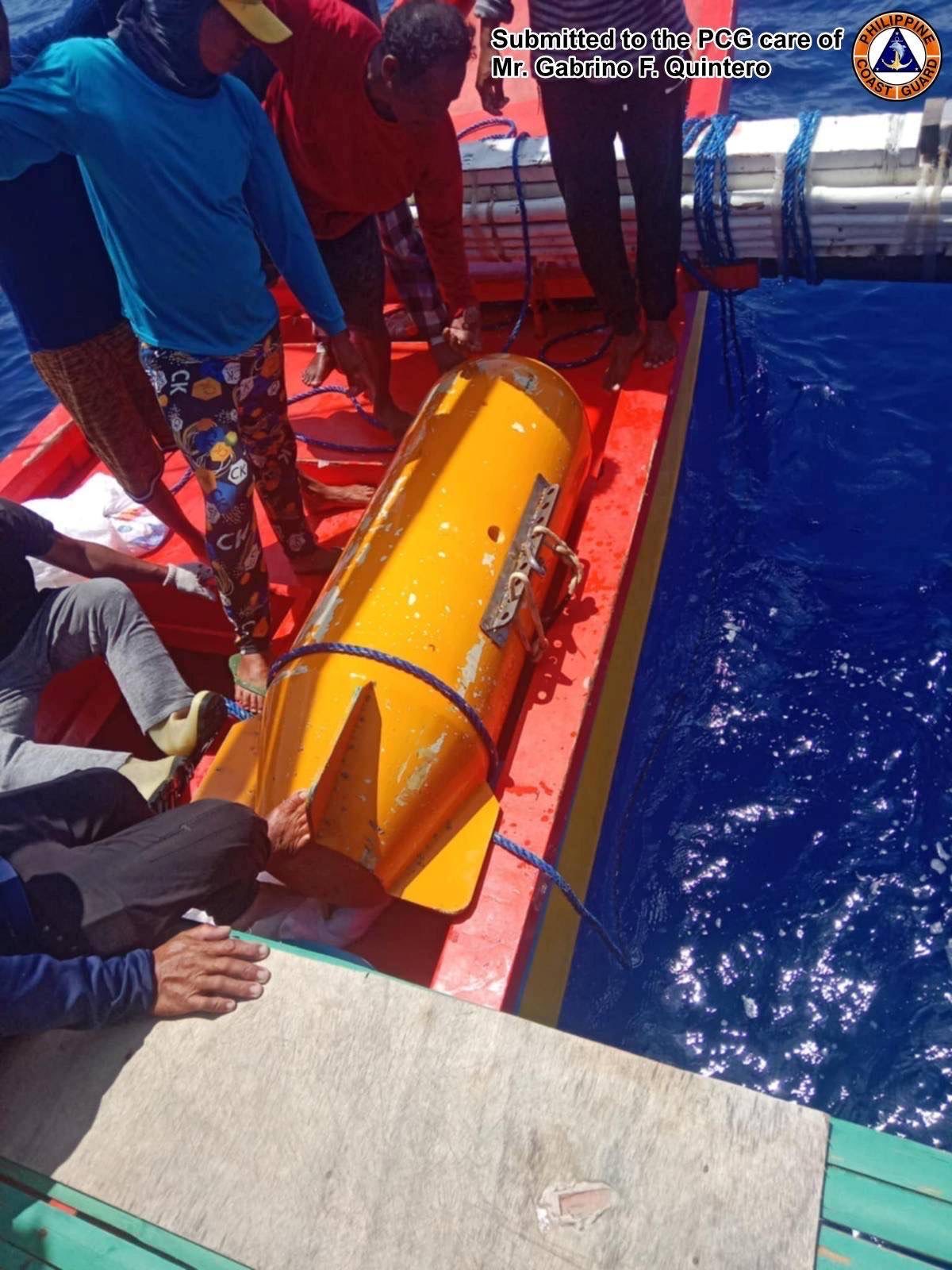 Fisherfolk find suspected underwater drone off Pangasinan