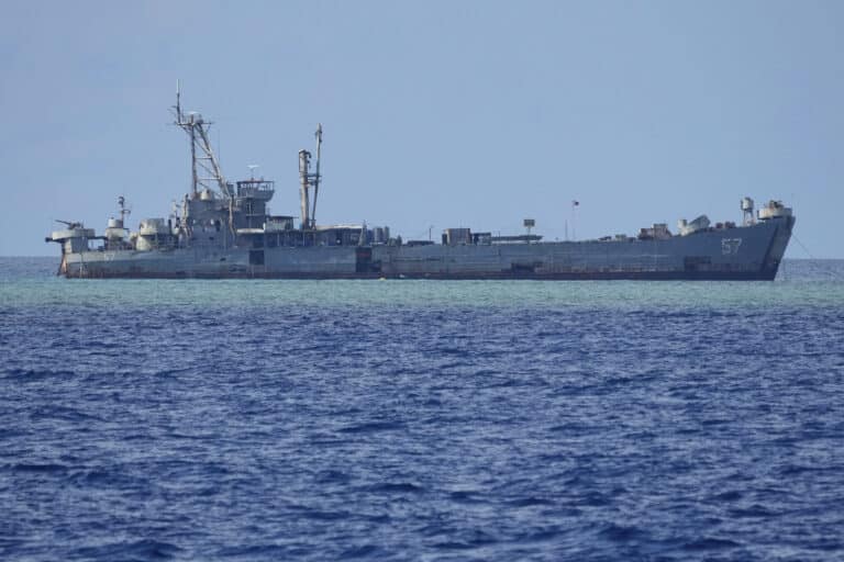 Philippine forces deliver supplies, personnel to Ayungin shoal ...