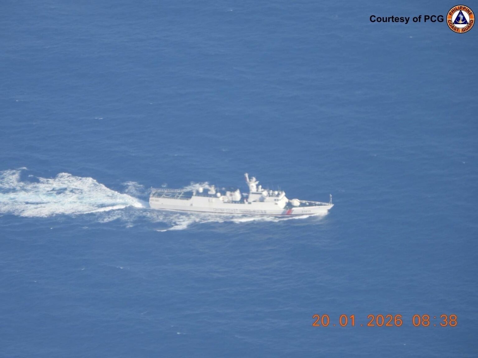 PCG aircraft on Scarborough patrol challenged by Chinese navy ship