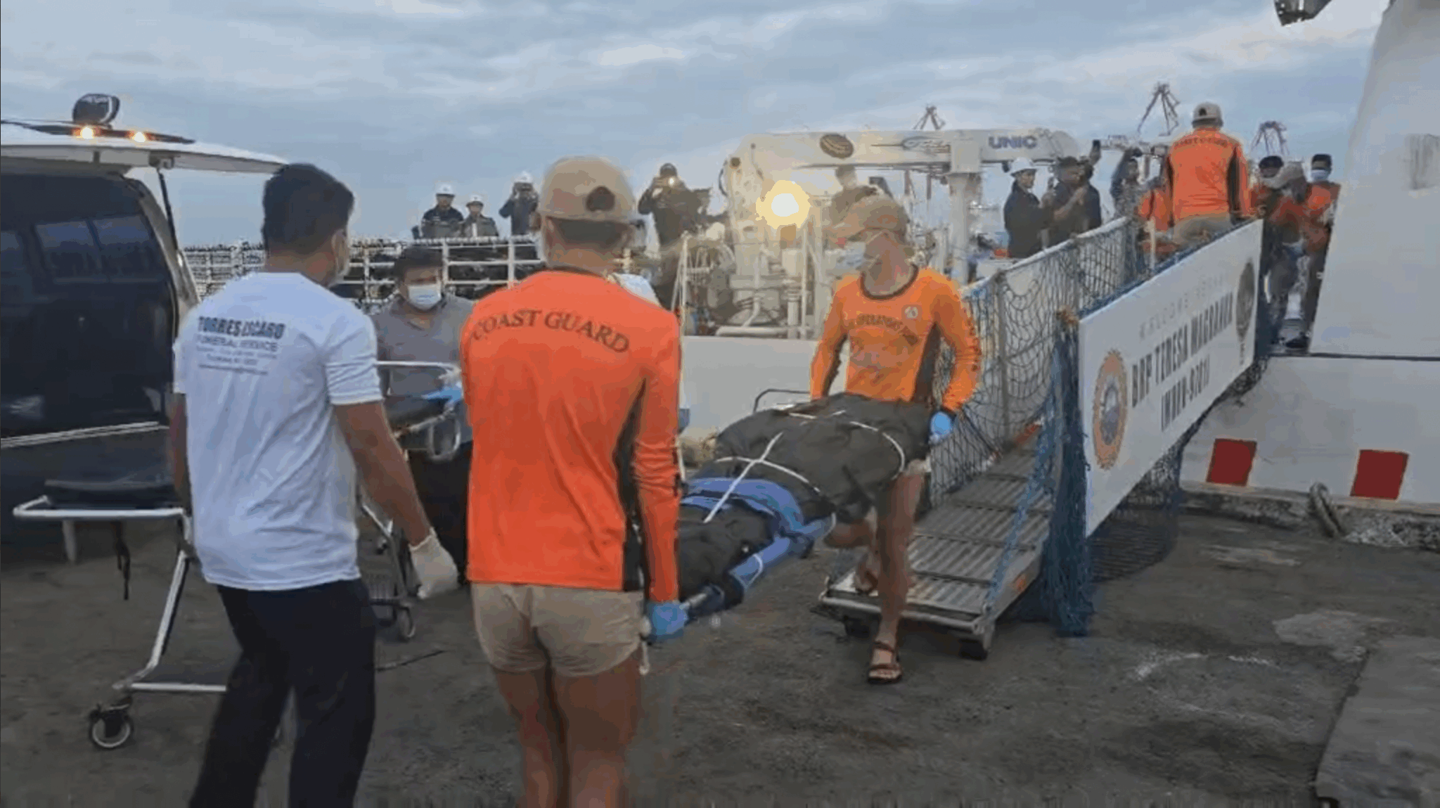 Remains of 2 M/V Devon Bay crew recovered, arrived in Manila