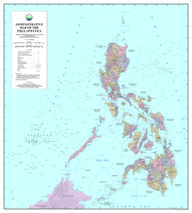 Namria releases updated map of West PH Sea, explains EEZ depiction