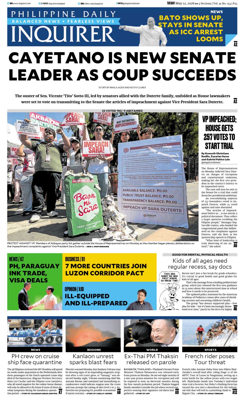 Page One Single - Inquirer.net